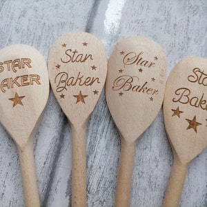 Star Baker Wooden Spoons | Star Bakers | Wooden Spoons for Star Bakers ...