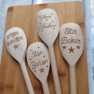 Star Baker Wooden Spoons | Star Bakers | Wooden Spoons for Star Bakers ...