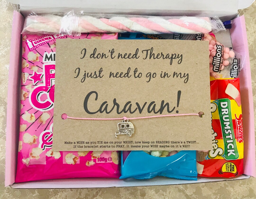 Caravan Cheeky Gift Box Therapy Gift Caravan Sweet Box Gift Caravan ...