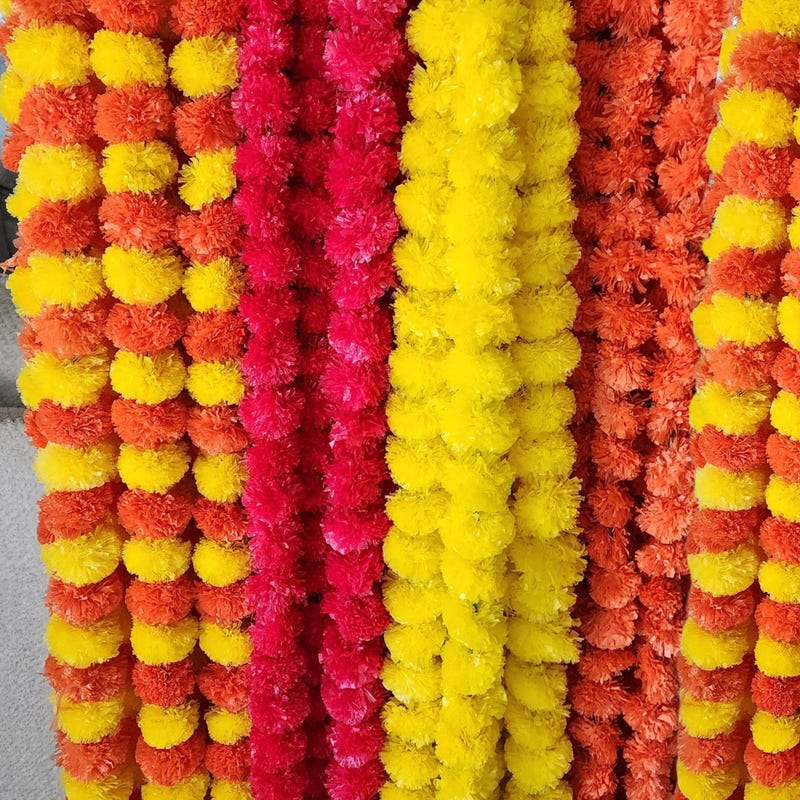 Buy Wedding Flower Mala Online In India - Etsy India