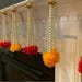 Marigold Flower With Pearl Strings, Set of 2 - Etsy
