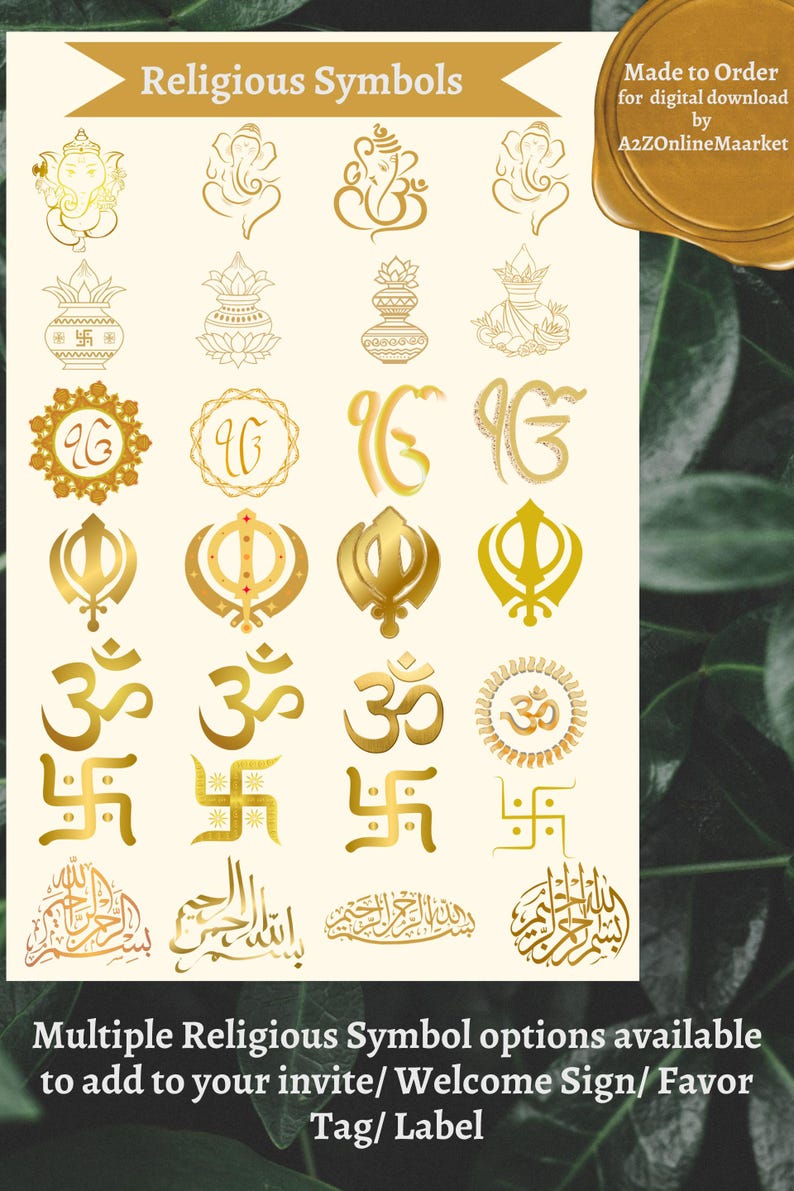Rajasthani Indian Wedding Welcome Sign | Red & Green Theme (digital ...