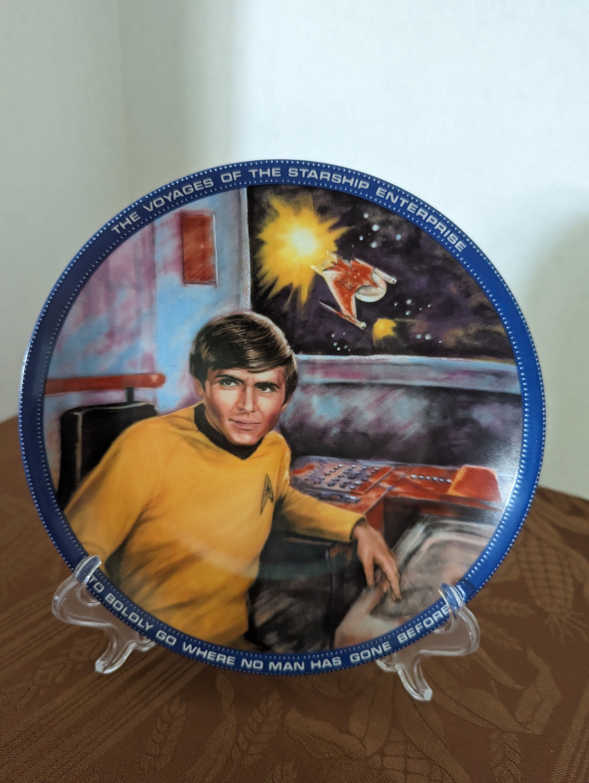 Vintage Star Trek Plates Hamilton Collection - Etsy