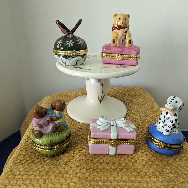 Limoge Trinket Box - Etsy