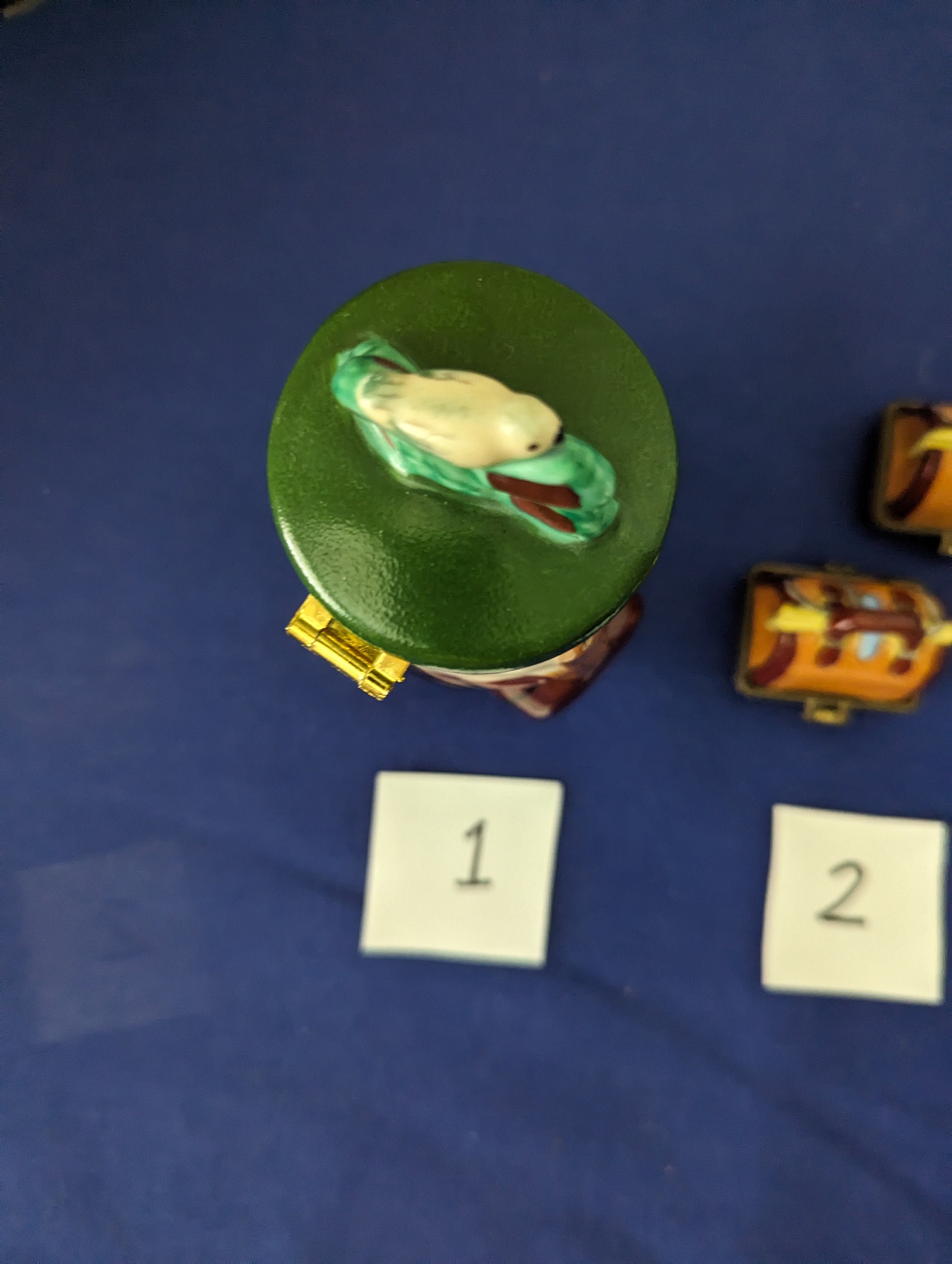 Vintage Limoge Trinket Boxes - Etsy