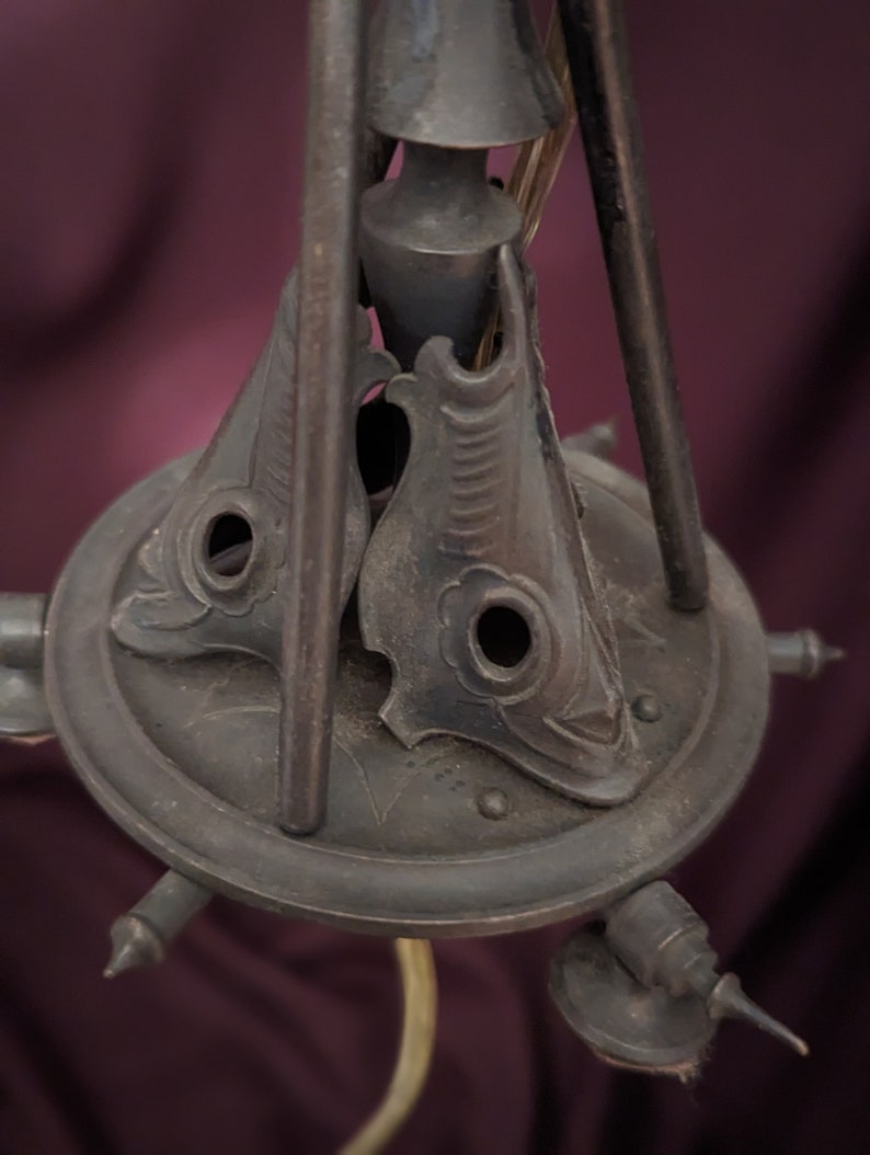 RARE Vintage Medieval Metal Side table Lamps - Etsy