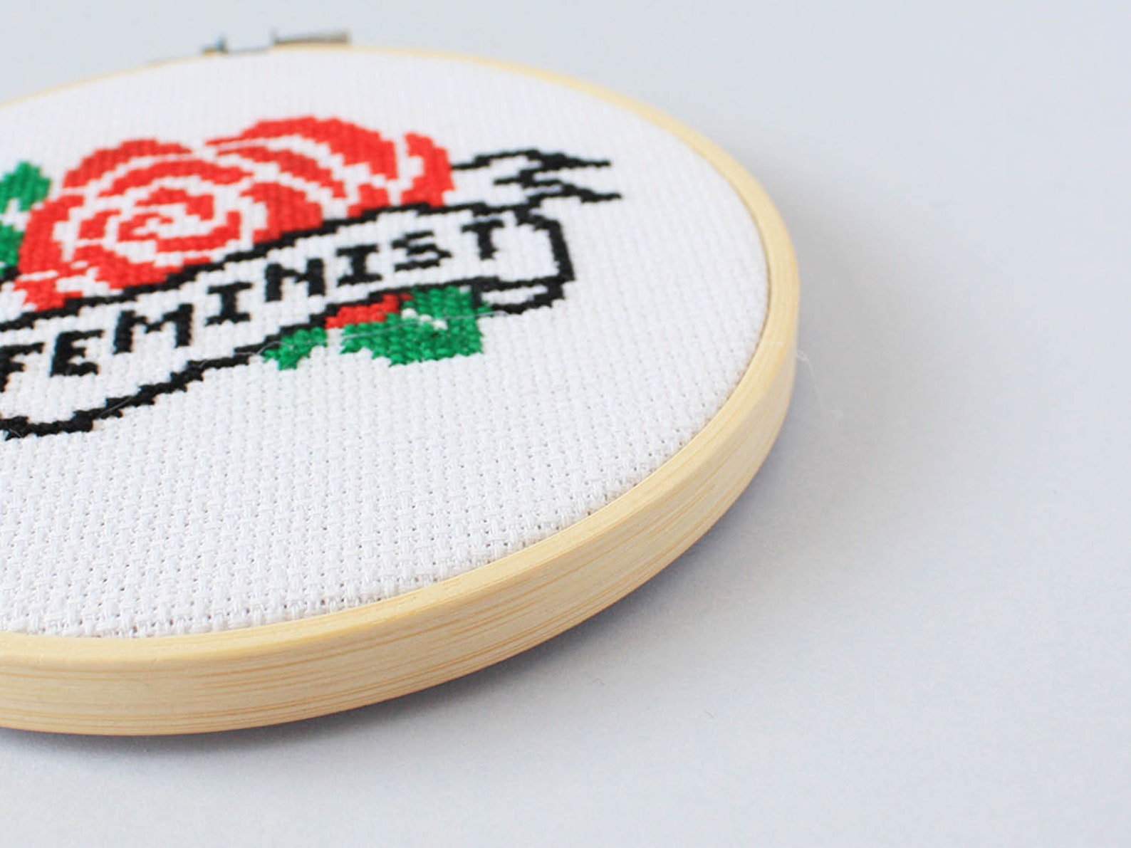 Feminist Cross Stitch Pattern PDF Make Your Own Wall Hanging - Etsy
