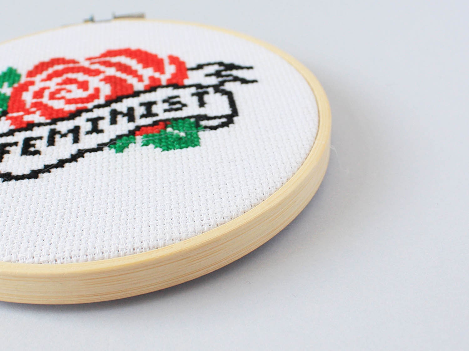 Feminist Cross Stitch Pattern PDF Make Your Own Wall Hanging - Etsy