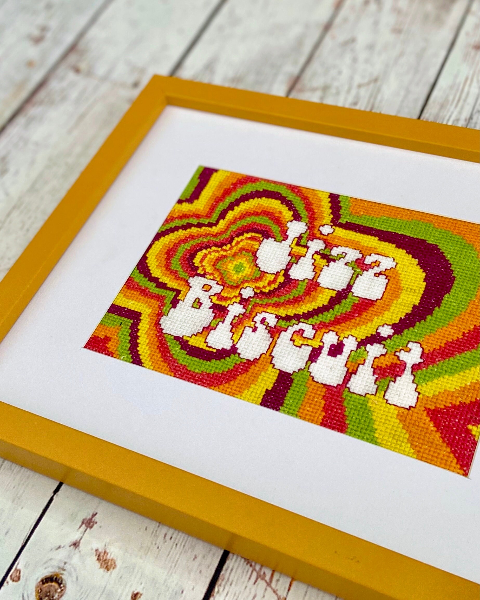Rude Cross Stitch Pattern PDF File Jizz Biscuit - Etsy UK