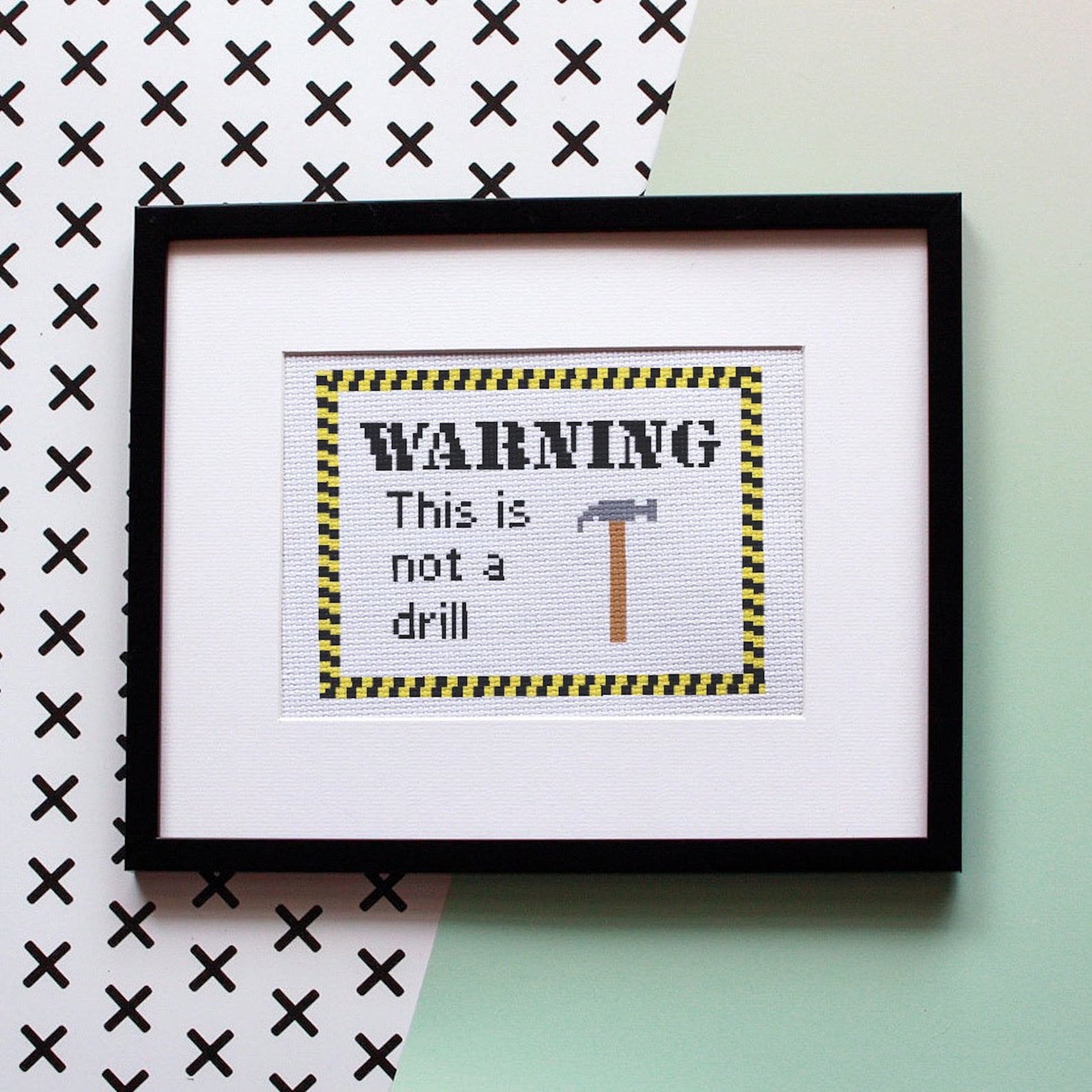 Funny Cross Stitch Pattern, DIY Dad Birthday Present, Fathers Day ...