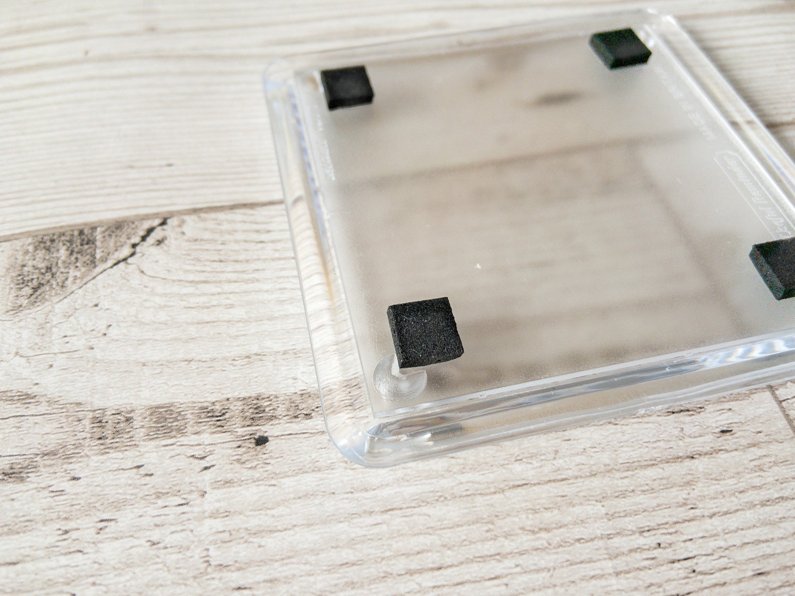 Cross Stitch Coaster Clear Acrylic Coasters 80mm Square - Etsy