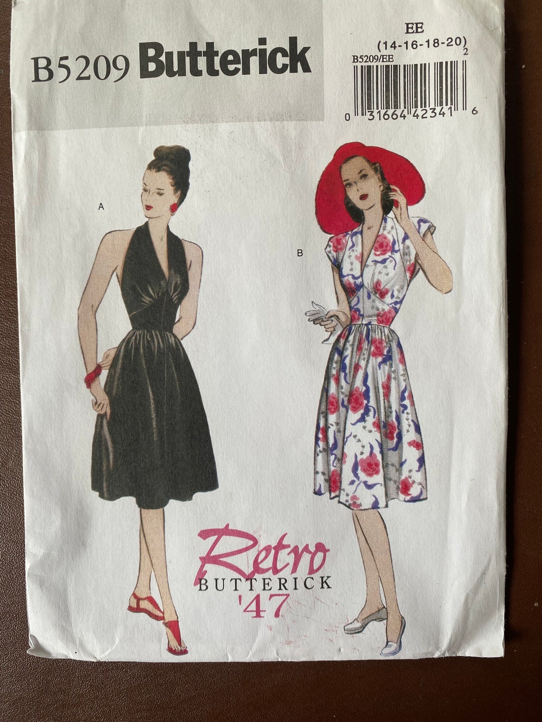 Butterick Retro Range Pattern for a Dress - Etsy