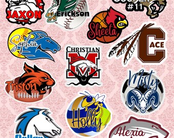 Custom Team Decal - Etsy