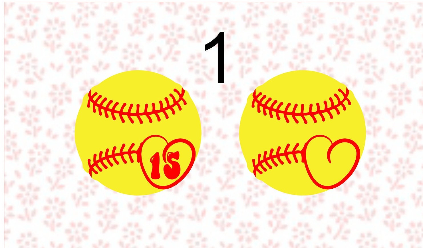Softball Stickers /softball Car Decals - Etsy