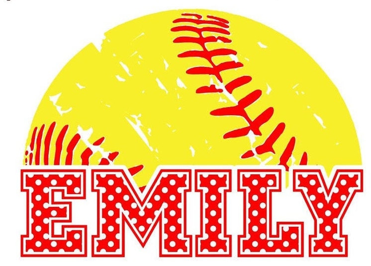 Softball Stickers and Car Decals/ Sticker - Etsy