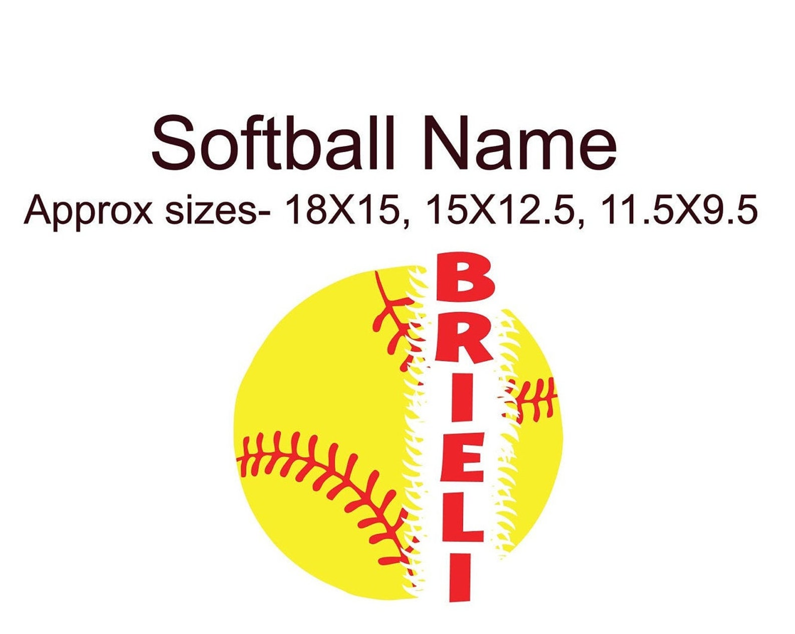 Softball Wall Decal/ Sticker - Etsy