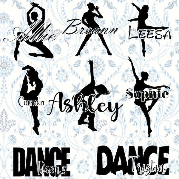 Dance Wall Decal - Etsy