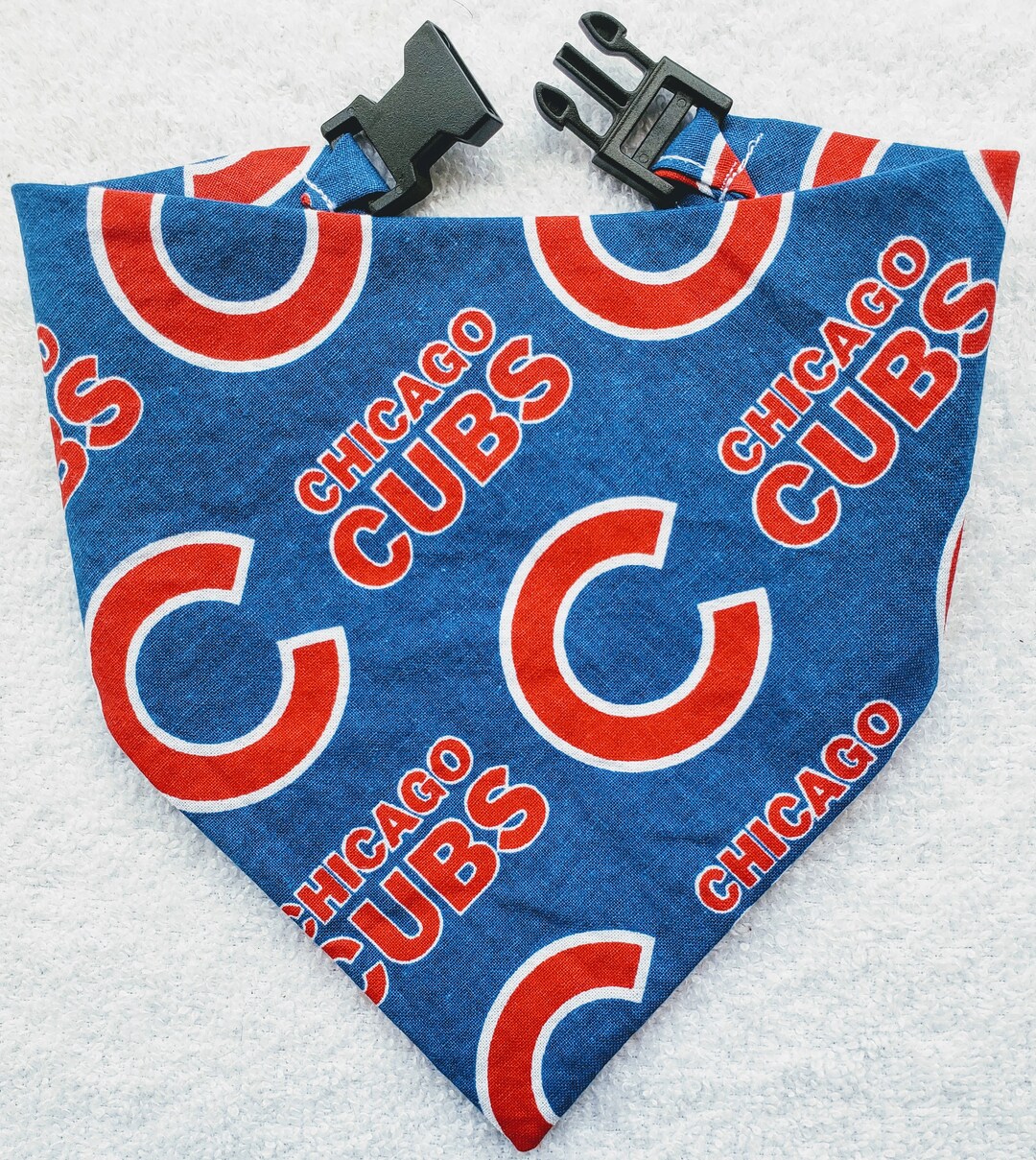 Buckle Dog Bandana Dog Bandanna CHICAGO CUBS Major League Baseball Mlb ...