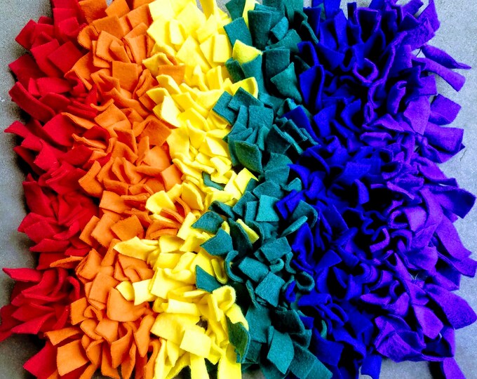 Custom Colors LARGE 16x13 Snuffle Mat Rooting Rug Canine Dog - Etsy