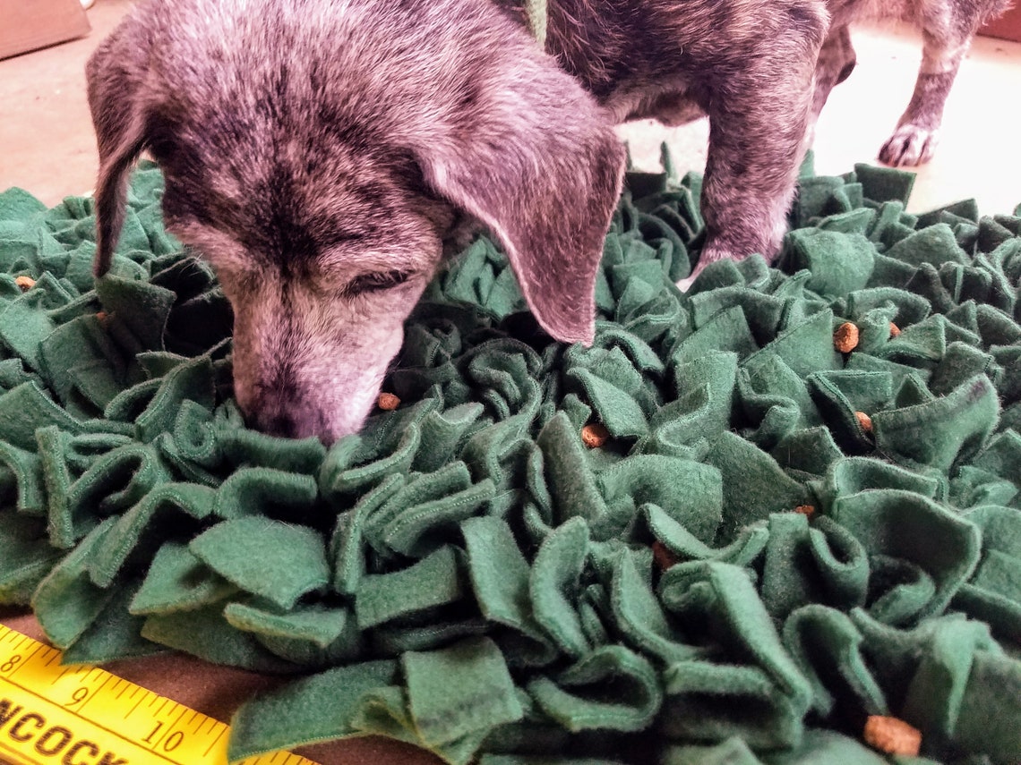 Small 9x12 Snuffle Mat Rooting Rug Canine Pet Dog Pig Rabbit - Etsy