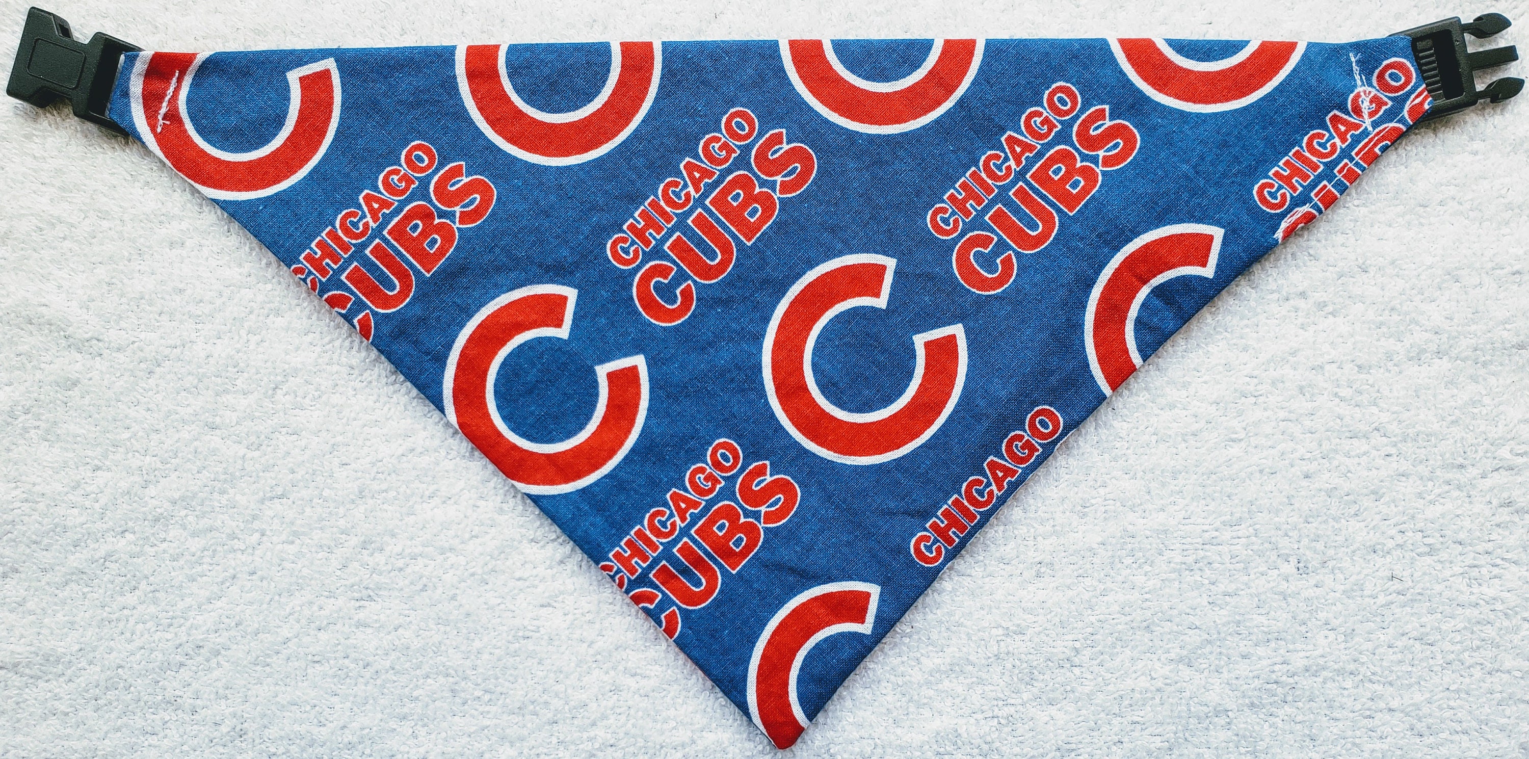 Buckle Dog Bandana Dog Bandanna CHICAGO CUBS Major League - Etsy