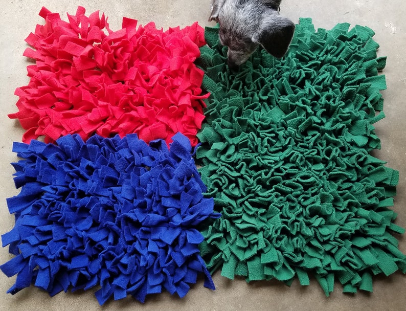 Small 9x12 Snuffle Mat Rooting Rug Canine Pet Dog Pig Rabbit | Etsy