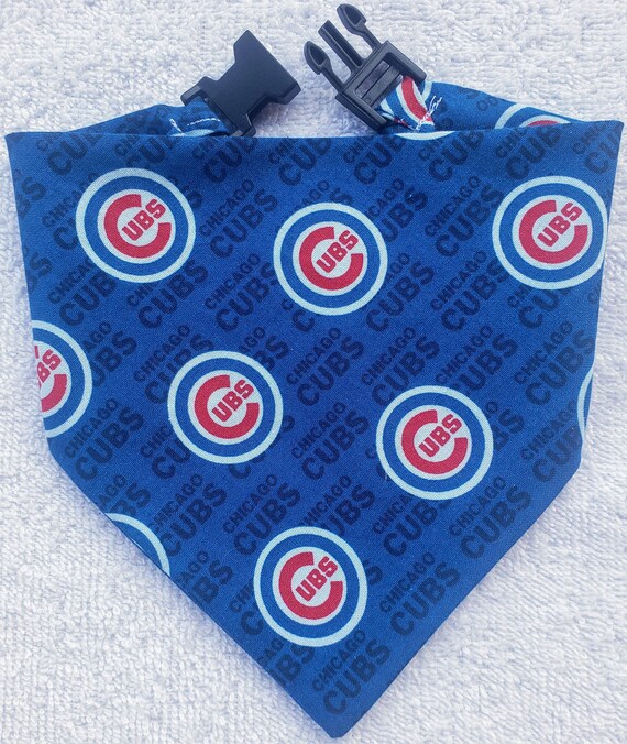 Buckle Dog Bandana Dog Pet Cat Bandanna CHICAGO CUBS Major - Etsy