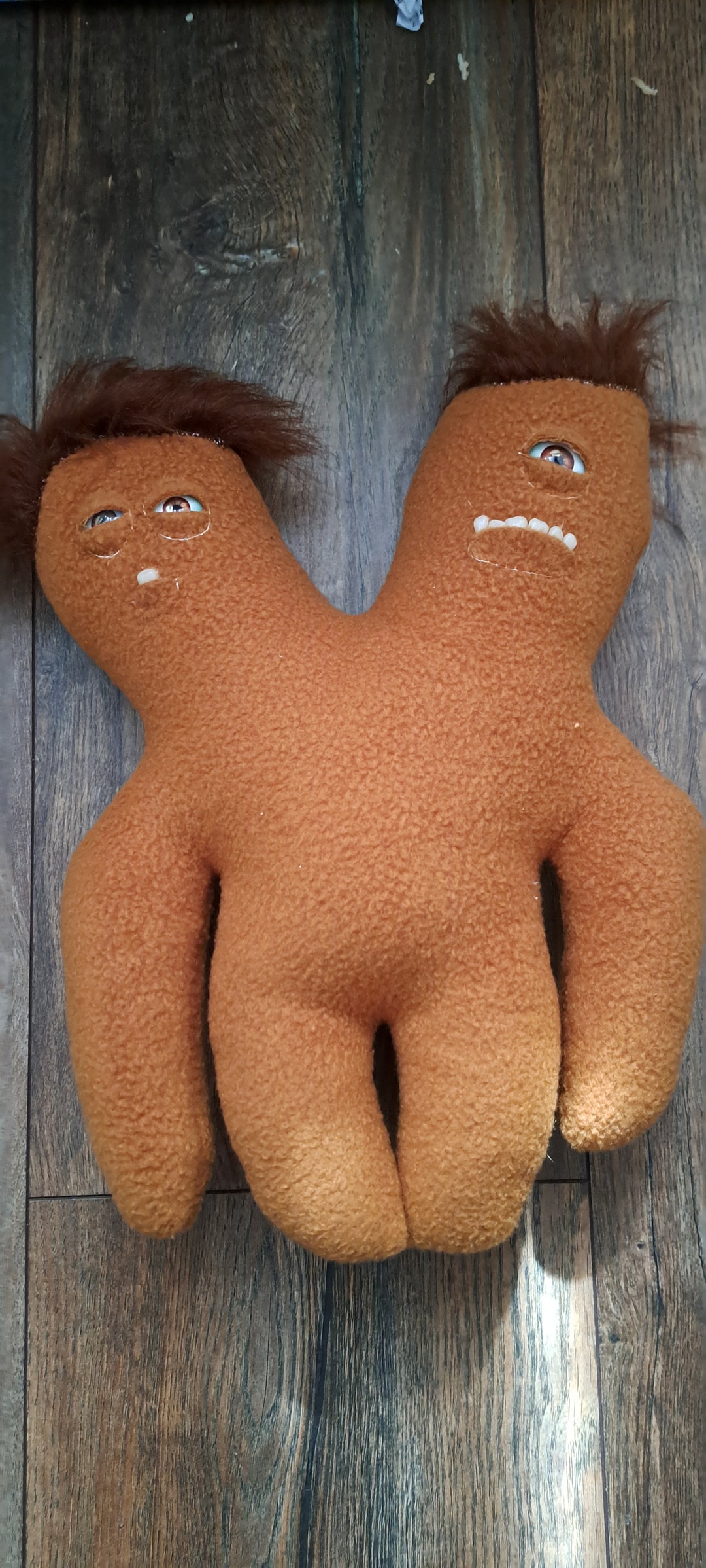 2 Headed Monster Cuddler Plushie - Etsy UK