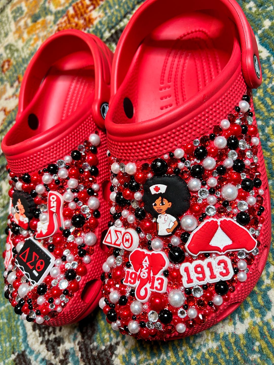 Blinged Out Crocs - Etsy