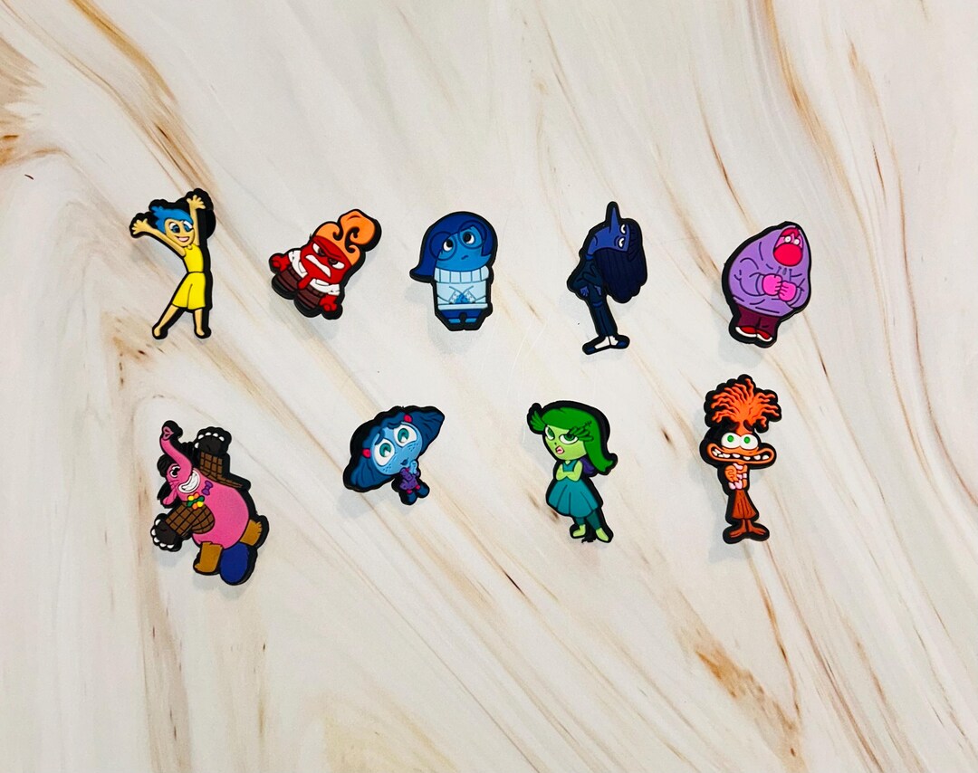 Inside Out Croc Charms - Etsy