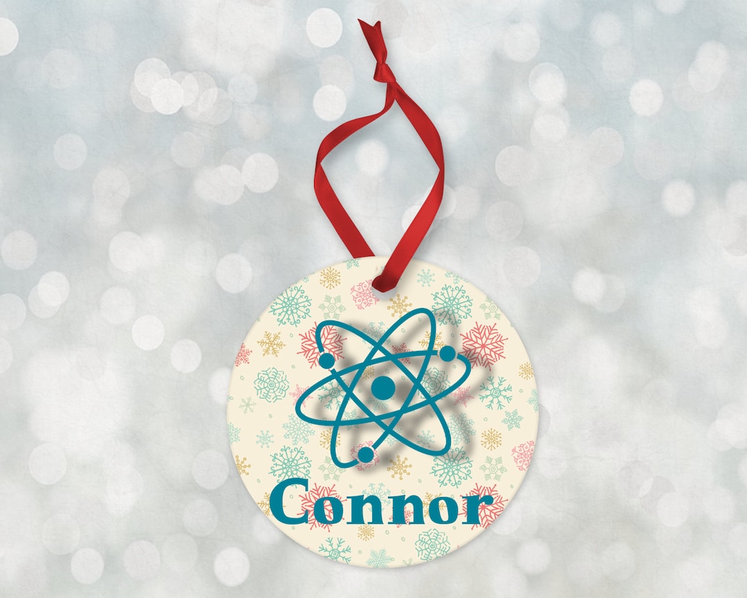 Scientist Ornament, Science Ornament 2023, Personalized Christmas ...