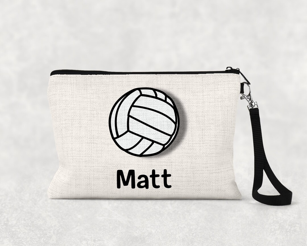 Personalized Volleyball Pencil Case Zipper Pouch Volleyball Team Gift ...