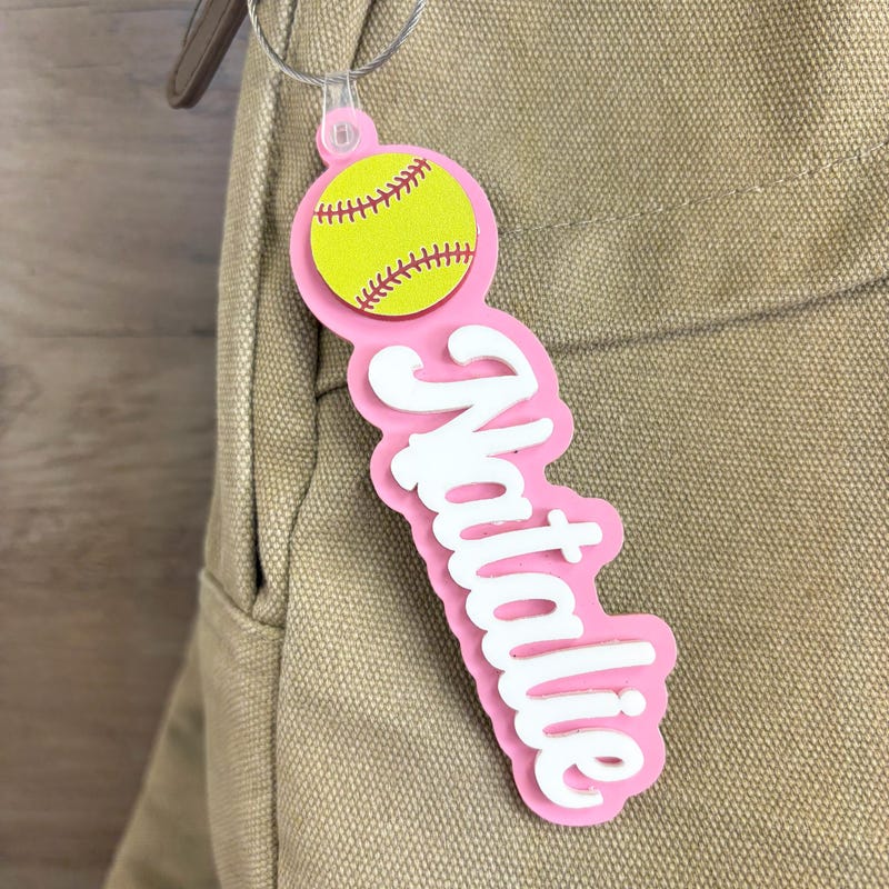 Softball Tags - Etsy