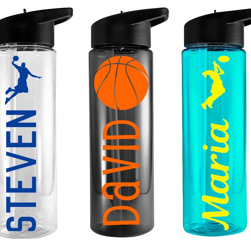 Basketball Water Bottle Png - Etsy