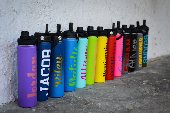 Personalized Water Bottle Custom Steel Bottle Bottle With - Etsy