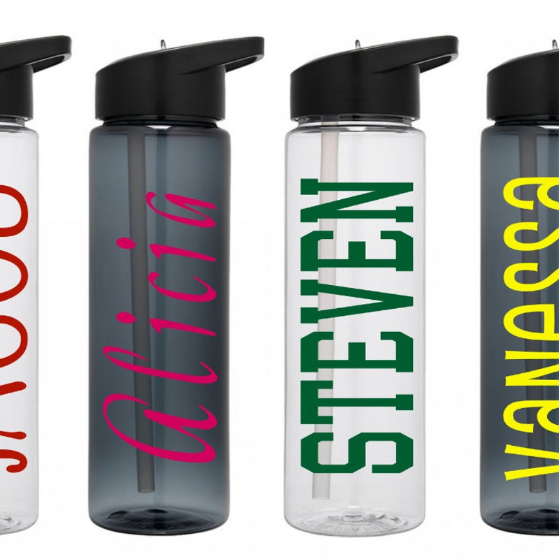 Preppy Water Bottle - Etsy