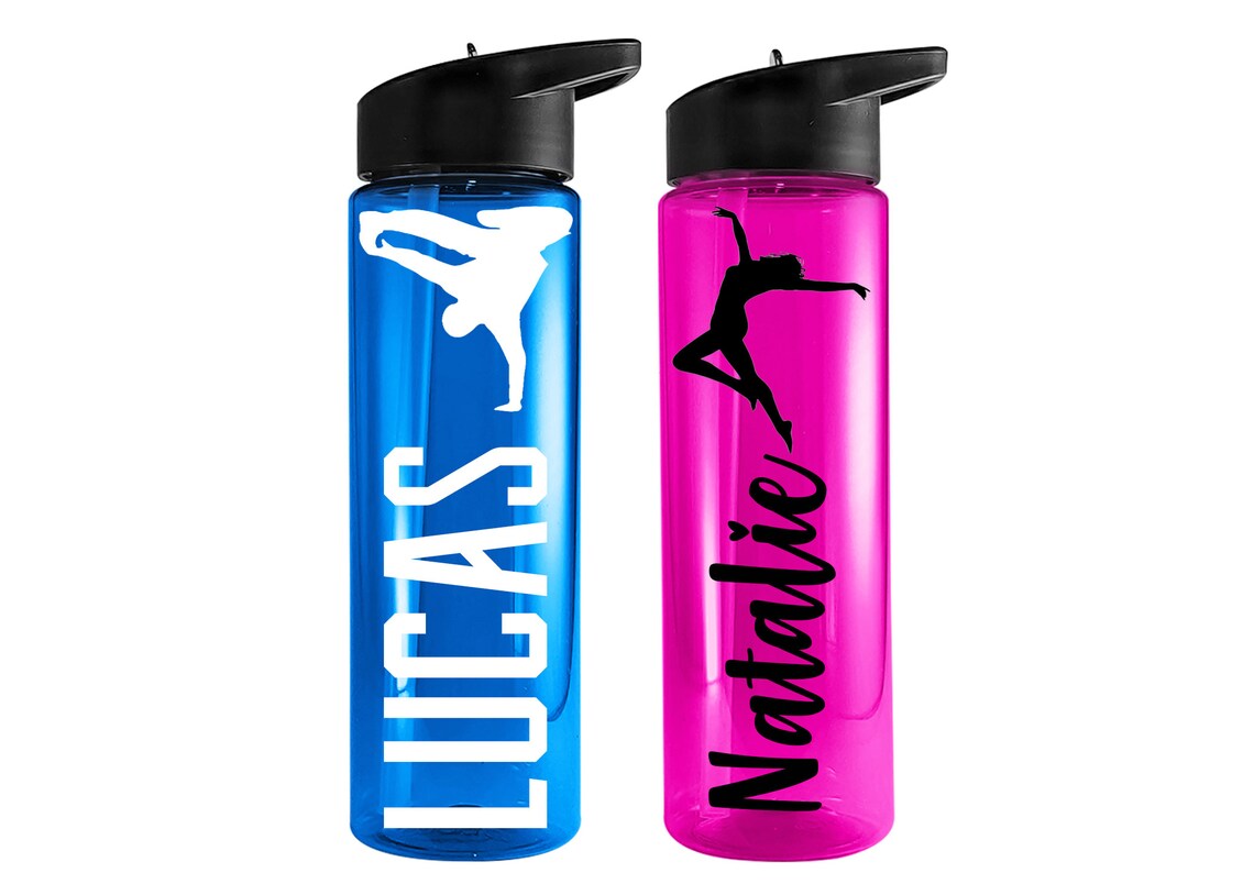 Dance Water Bottle Personalized Dancer Water Bottle - Etsy