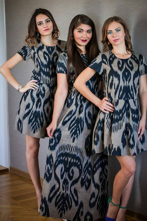 Dresses From Ikat - Etsy