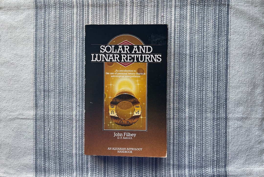 Solar and Lunar Returns: Astrology Handbook by John Filbey - Etsy