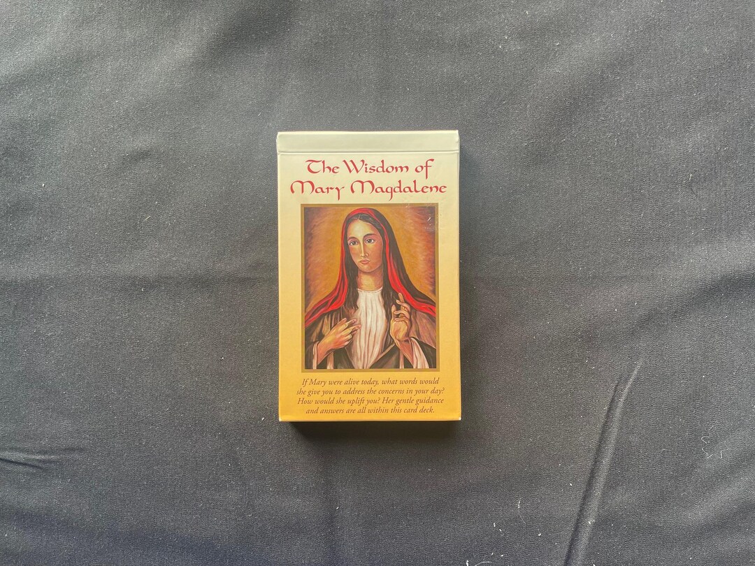 The Wisdom of Mary Magdalene | 26 Card Deck | 2005 | New in Box! - Etsy