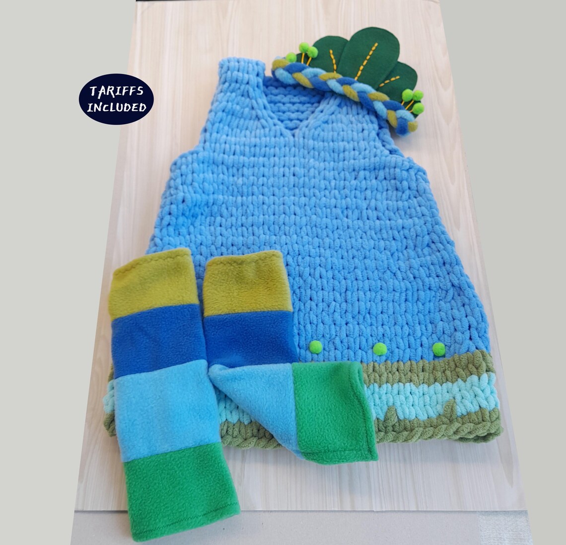 Trolls Poppy Outfit for Birthday Party, Handmade Princess Poppy Costume ...