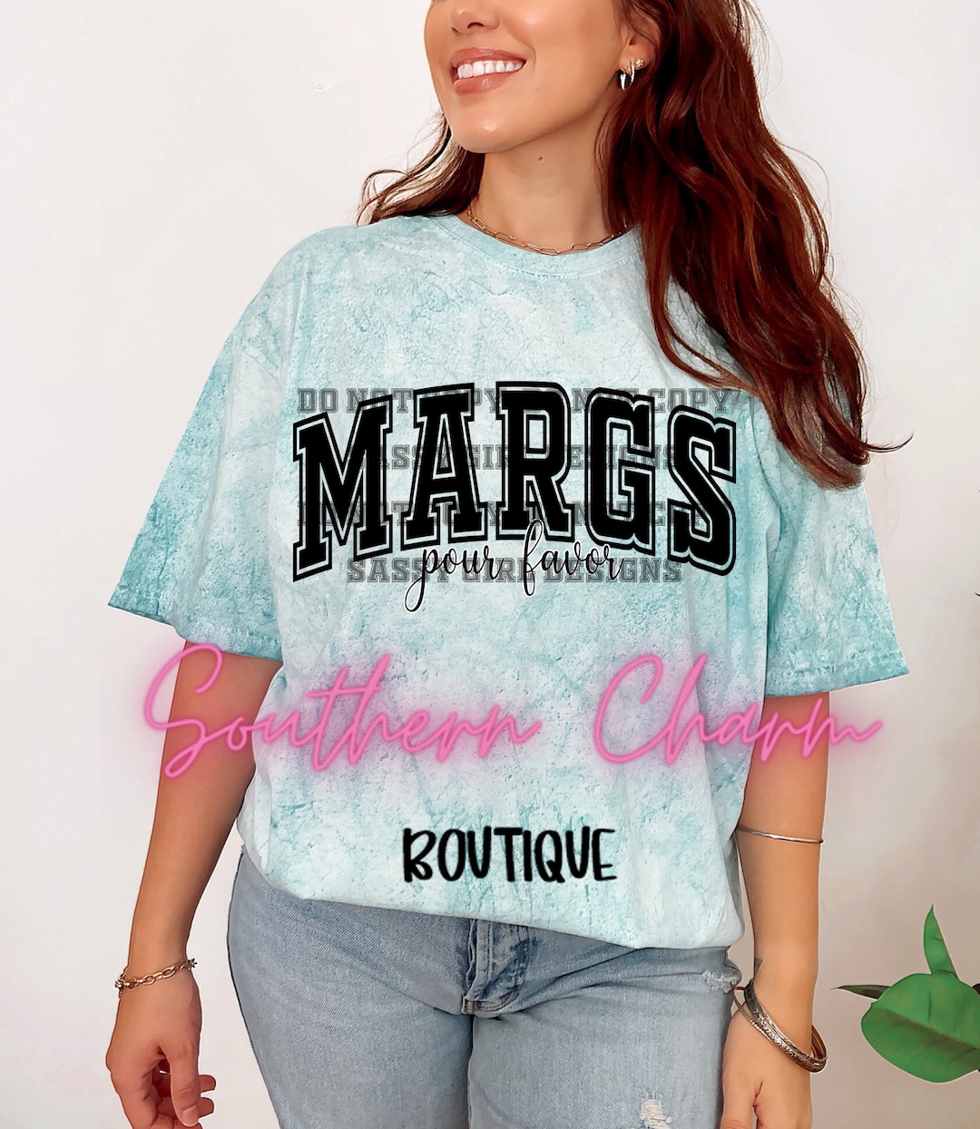 Margs Pour Favor, Varsity, Arched, PNG - Etsy