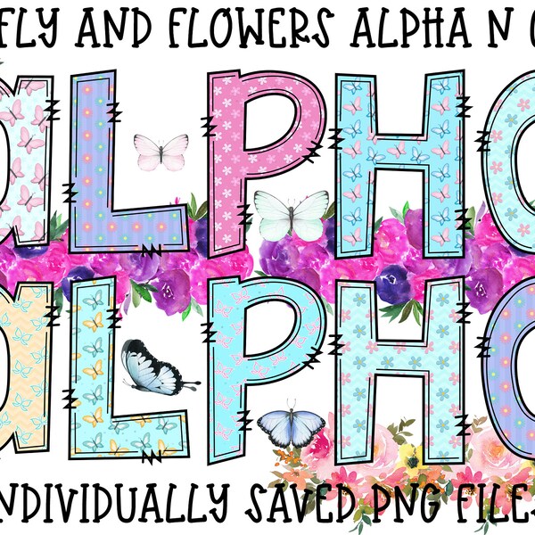 Doodle Flowers - Etsy