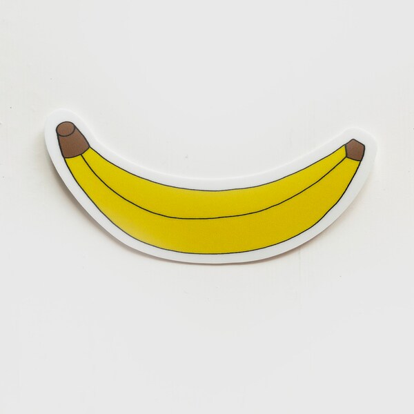 Banana Sticker - Etsy