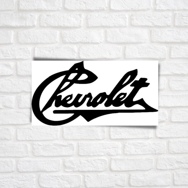 Chevrolet Tailgate Decal - Etsy