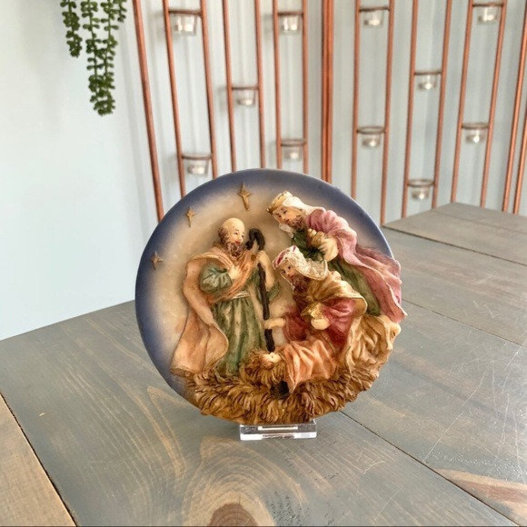Vintage Prestige Christmas Nativity Plate - Etsy
