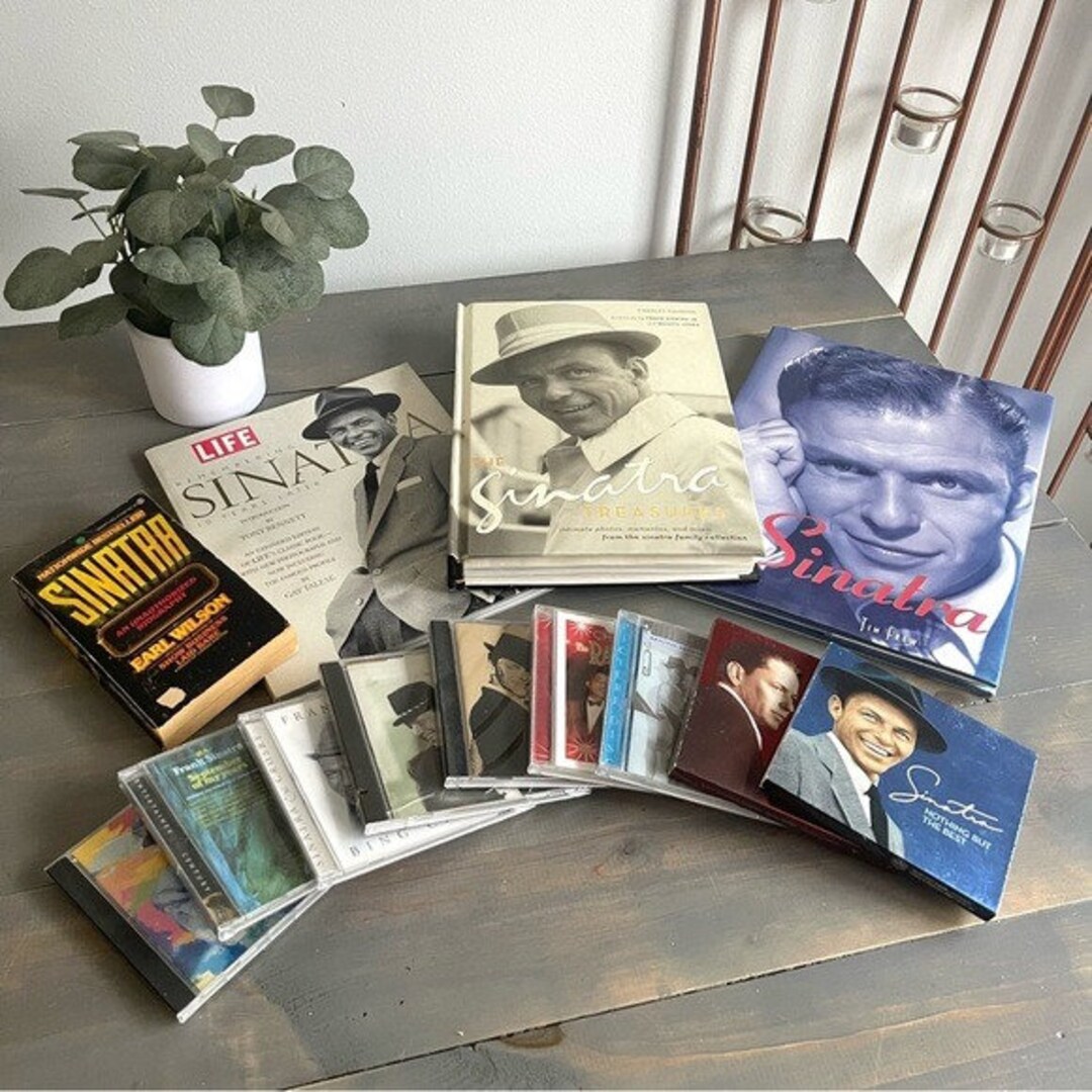 Frank Sinatra Book and CD Collection 4 Books 9 Cds - Etsy