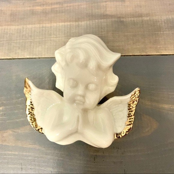 Vintage Centurion Collection Porcelain Angel Box - Etsy