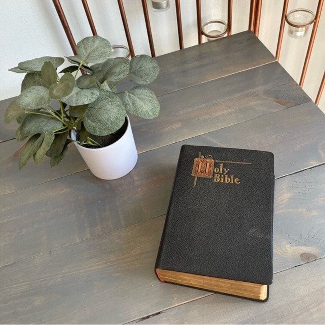 Vintage Holy Bible Saint Joseph New Catholic Edition Illustrated the ...