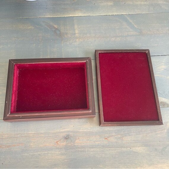 Vintage Terry Redlin Winter Wonderland Jewelry Box St… - Gem